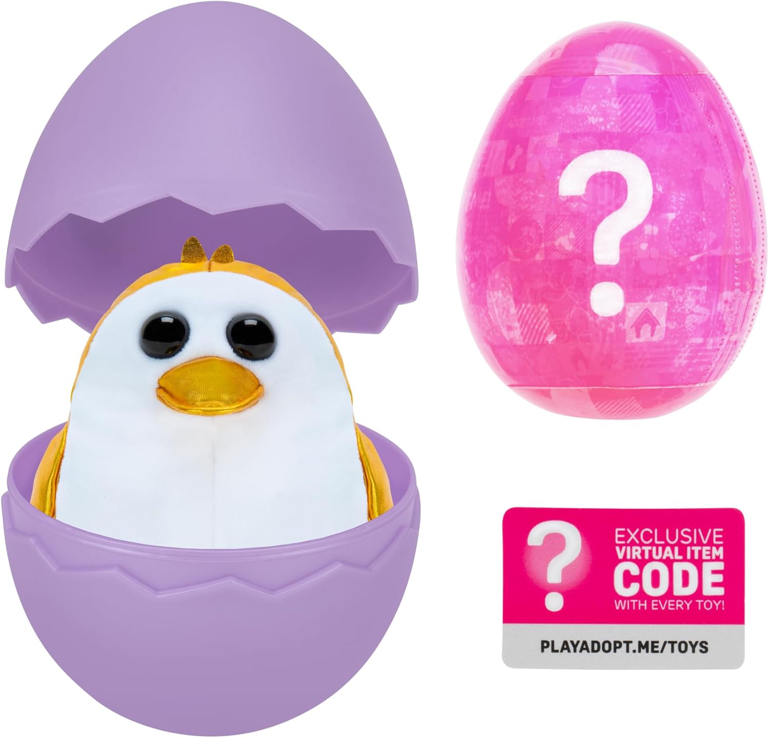 Amazon.com: Adopt Me! 5” Surprise Plush - 12 Styles - Series 3 - Exclusive Virtual Item Code ...