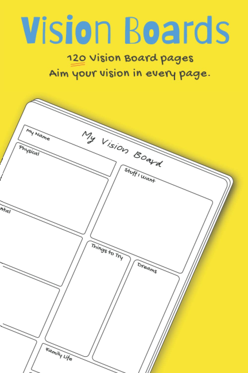 Vision Boards: You don't need a vision board kit, You need 120 vision ...