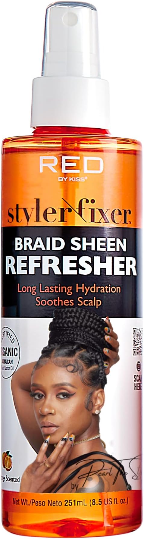 Amazon.com: Red by Kiss Foaming Mousse, Maximum Shine Wrap Mousse ...