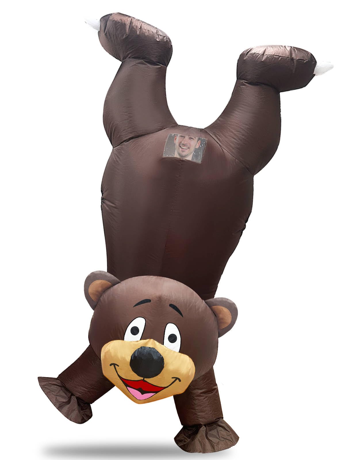 Amazon.com: Camlinbo Halloween Inflatable Bear Handstand Costume Funny ...