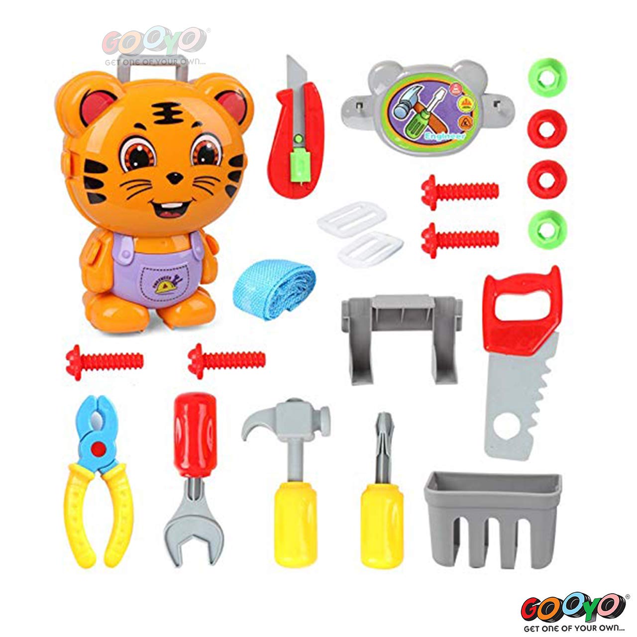 Buy Gooyo Childrens Boy Tool Toys Pretend/Role Play Simulation 23pcs ...