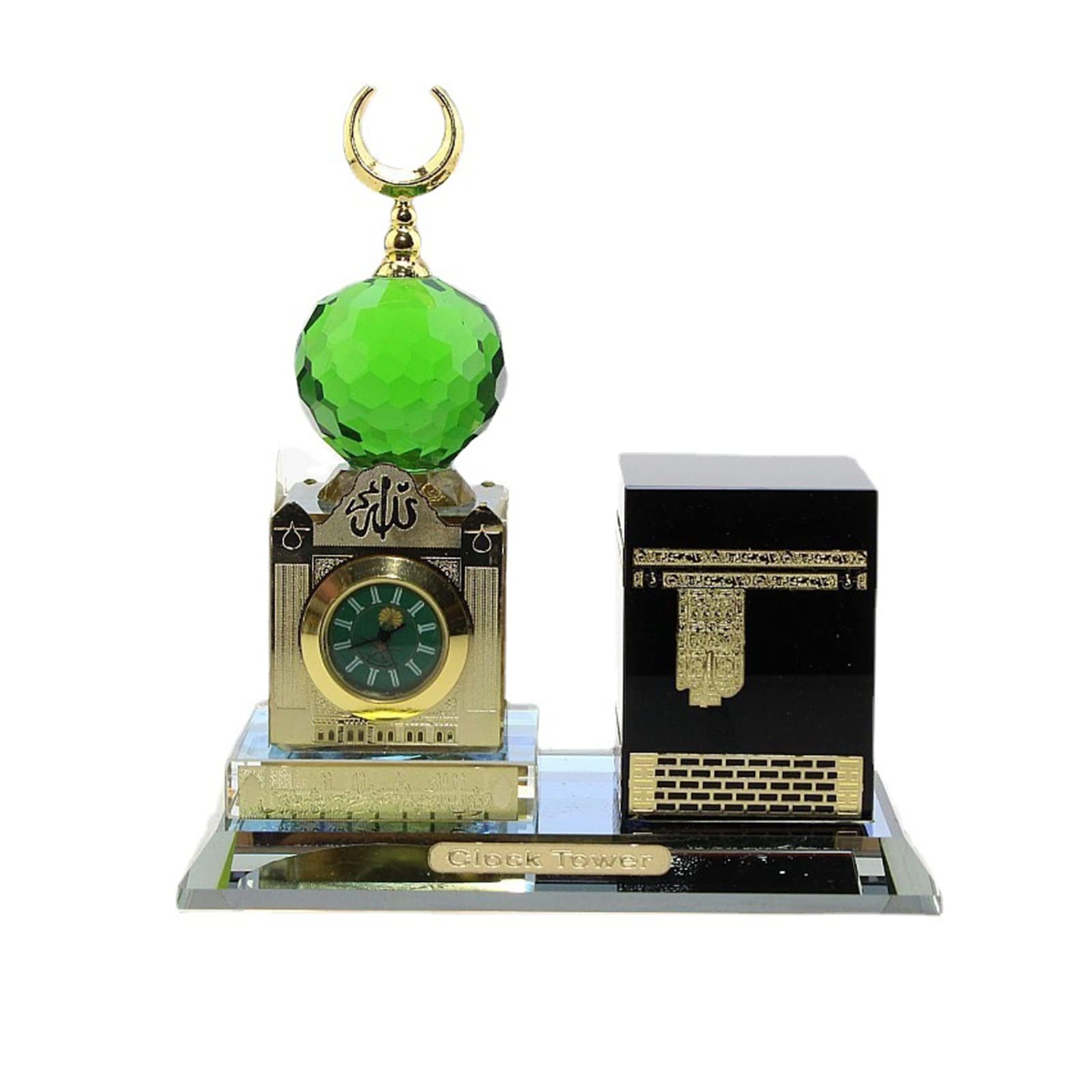 Buy CREACEC Mosque Digital Clock, Muslim Supplies Clock Tower Kaaba ...