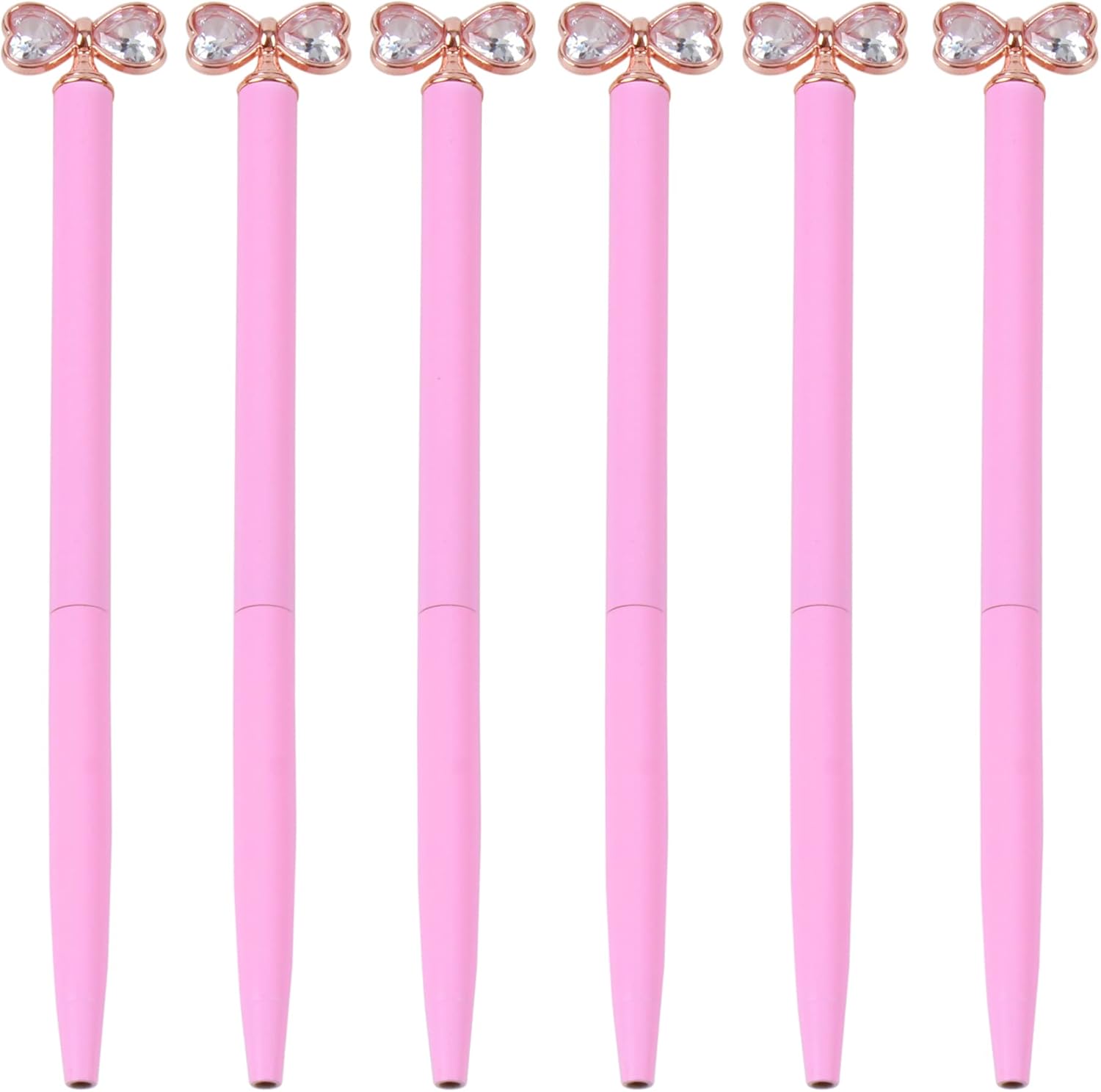 Amazon.com: Hyuyikuwol Crystal Diamond Ballpoint Pens Bow Tie ...