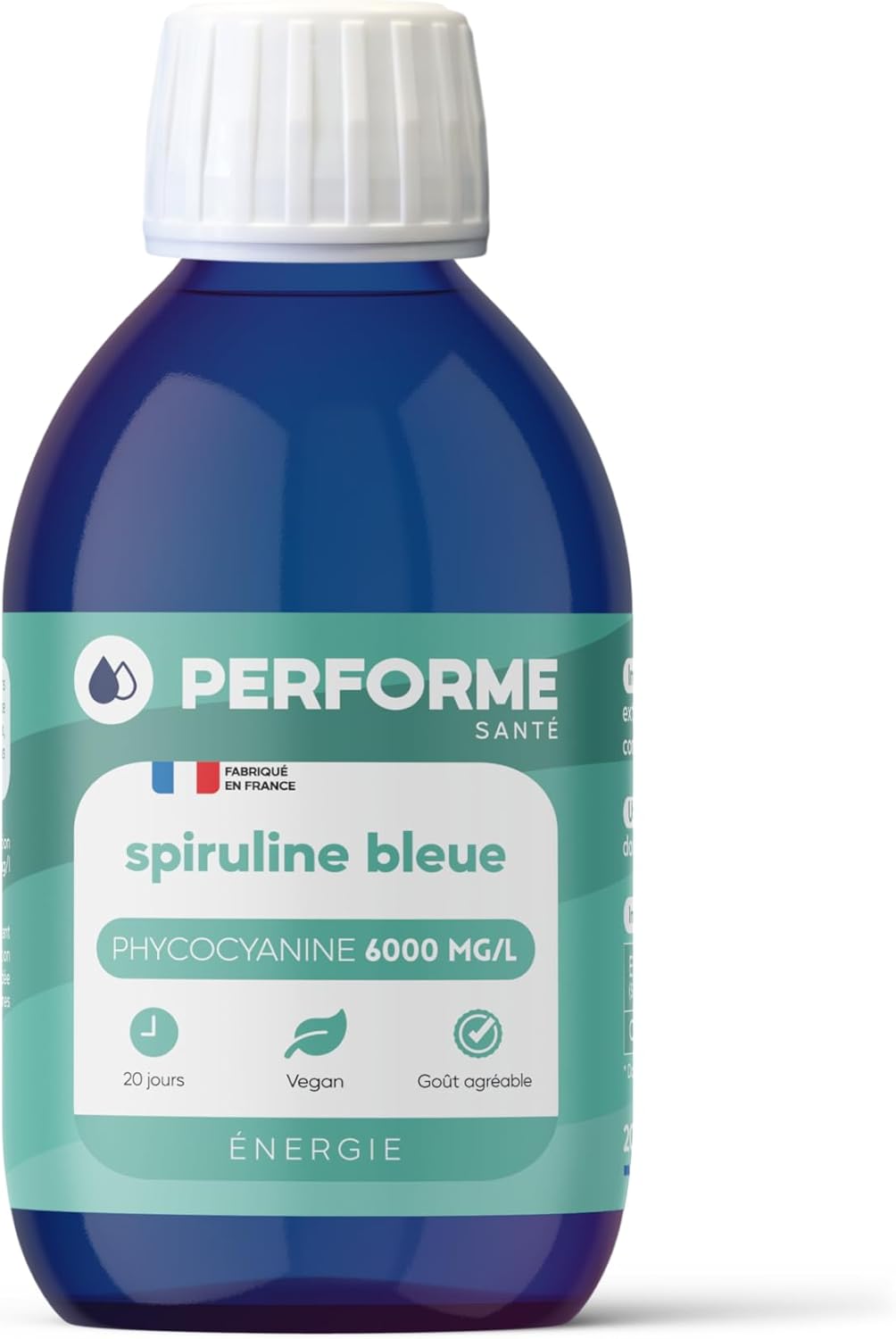 Performe spiruline à boire - Spiruline Bleue + • 1 flacon Hautement ...