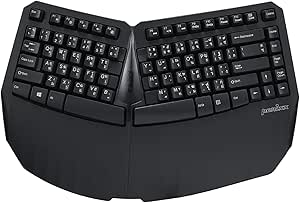 Amazon.com: Perixx PERIBOARD-613B TH Wireless Compact Ergonomic Split ...