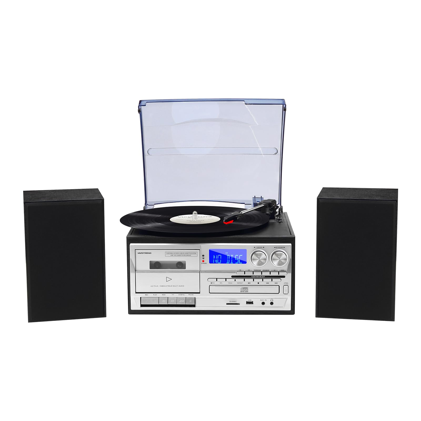 Snapklik.com : 10 In 1 Multi-Function Record Player