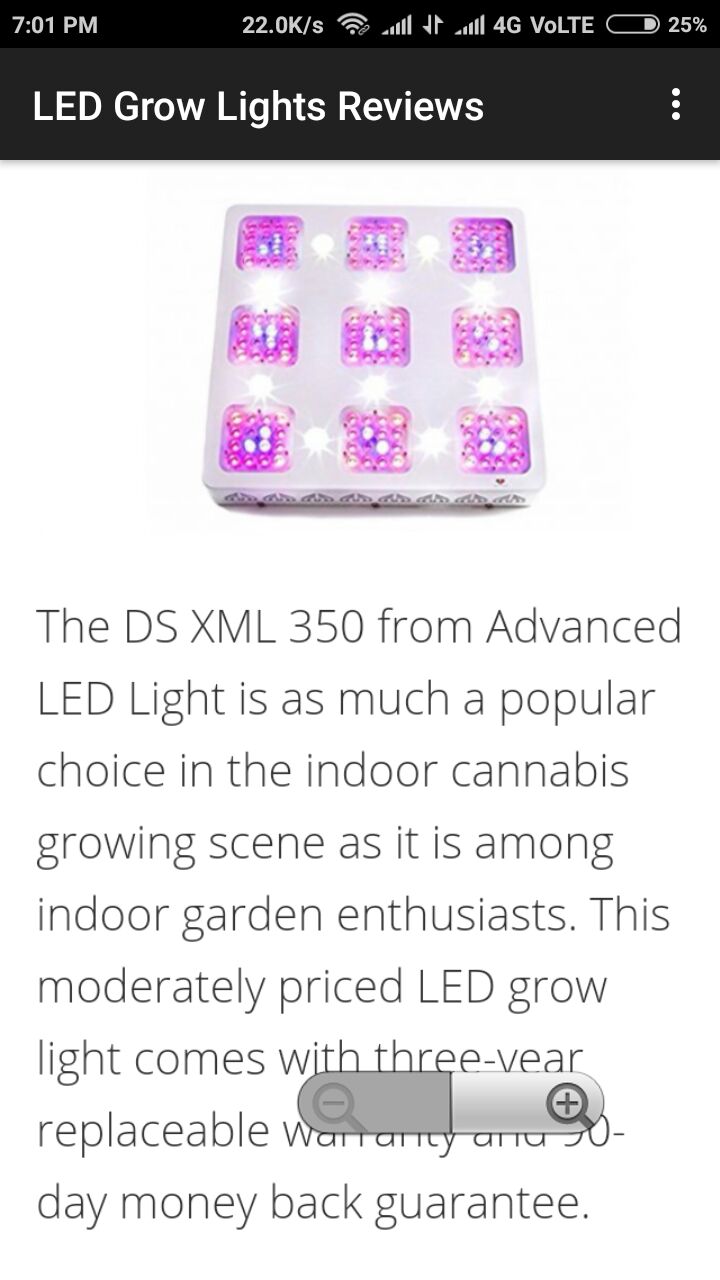 LED Grow Lights Reviews - App on Amazon Appstore