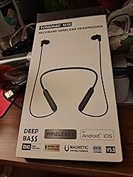 Amazon.com: TONEMAC N18 Neckband Bluetooth Earbuds, Wireless Bluetooth ...