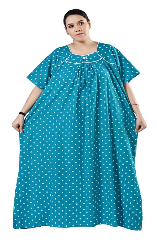 Buy BINDASS FEMALE COLLECTION Nighty Cotton Plus Size Women Jumbo ...