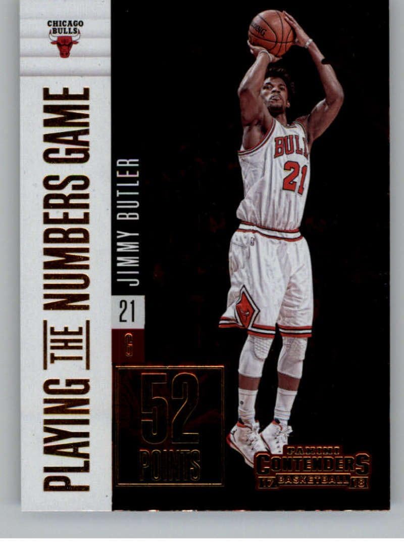 Amazon.com: 2017-18 Panini Contenders Playing the Numbers Game #10 ...
