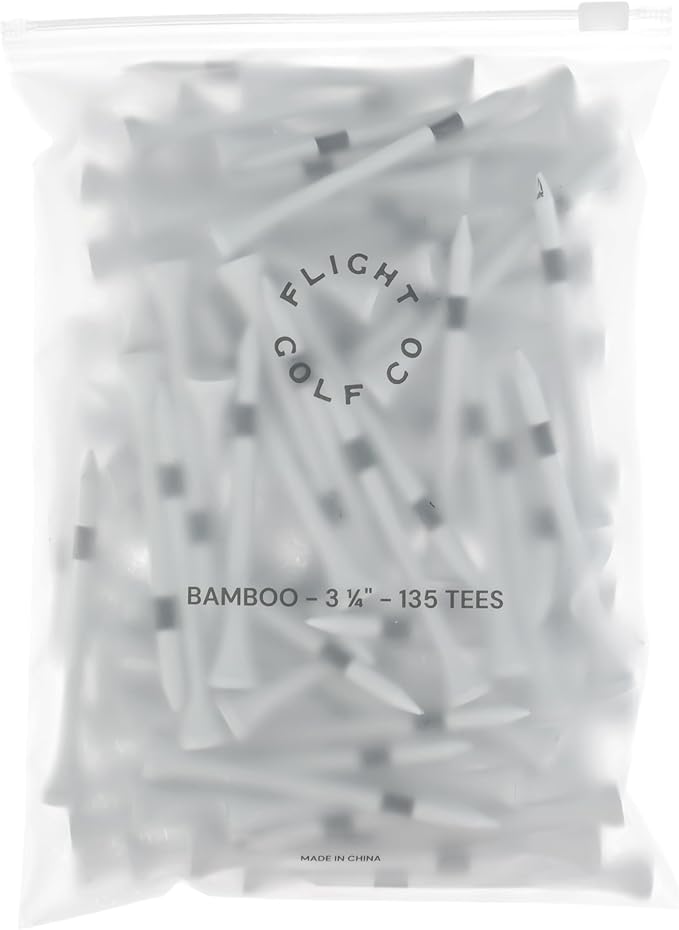 Amazon.com : Flight Golf Tees, Premium Lightweight Golf Tees with a Zip ...