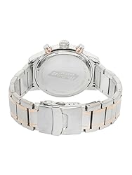 Titan Octane Quartz Chronograph White Dial Stainless Steel Strap Watch ...