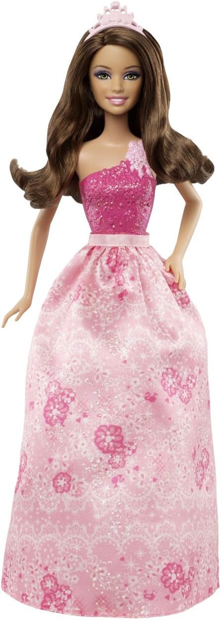 Amazon.com: Barbie Fairytale Princess Fashion Doll, Brunette : Toys & Games