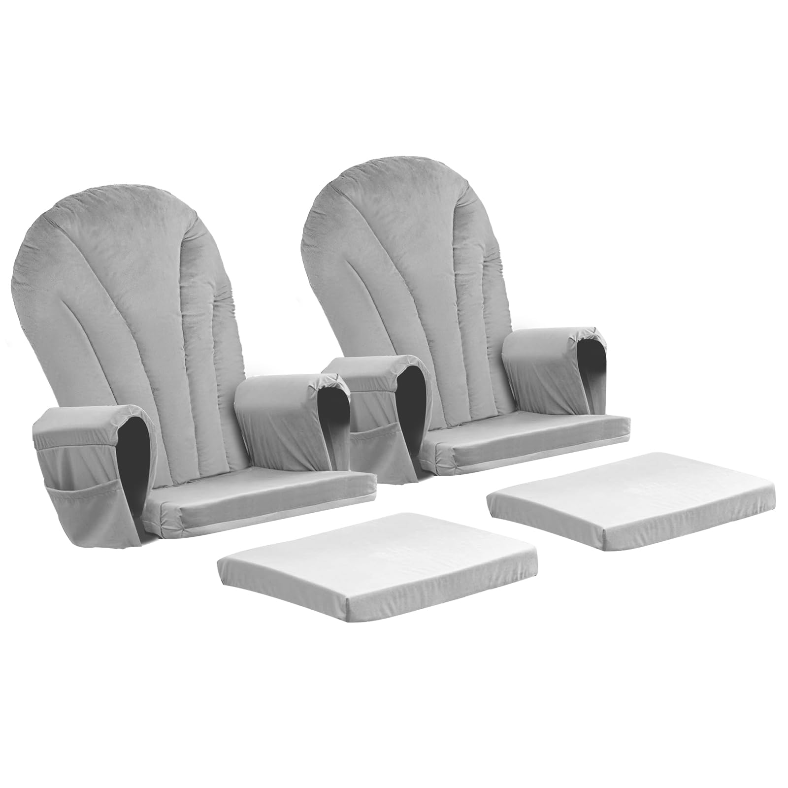 Amazon.com: ANMINY 5pcs Glider Rocker Replacement Cushions Set Pack of ...