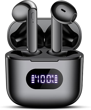 Amazon.com: Wireless Earbuds, V5.3 Bluetooth Ear buds 48H Playtime LED ...