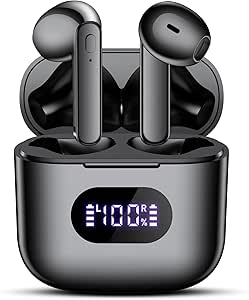 Amazon.com: Wireless Earbuds, V5.3 Bluetooth Ear buds 48H Playtime LED ...