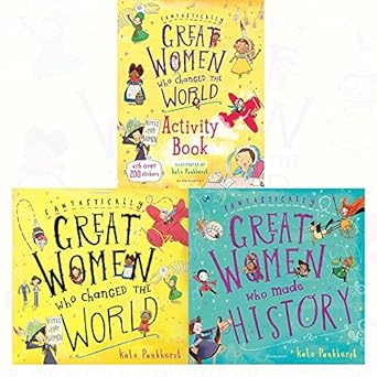 Fantastically great women who series 3 books collection set (made ...