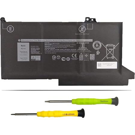 Amazon.com: ZTHY 0G74G Laptop Battery Replacement for Dell Latitude ...