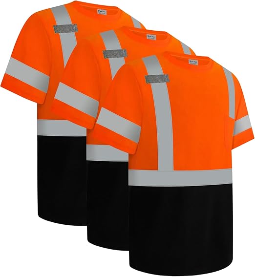 Amazon.com: Uno Mejor Construction Shirts Class 3 High Visibility ...