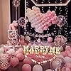 MARRY ME LED Light, Will You Marry Me Proposal Engagement Sign ...