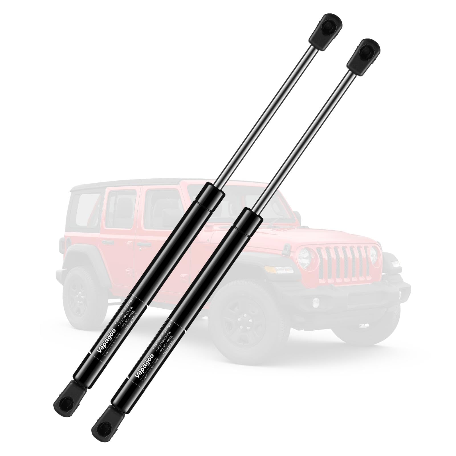 Amazon.com: Vepagoo 6678 Rear Window Glass Struts for 2011-2017 Jeep ...