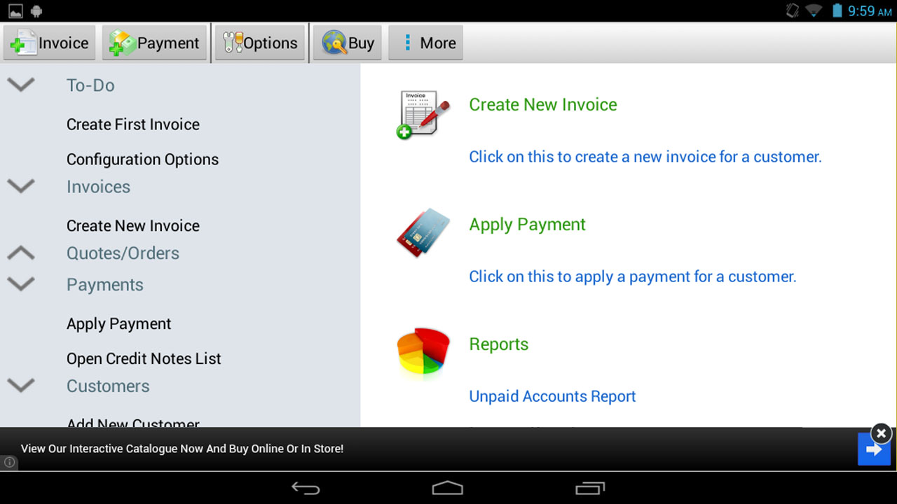 Express Invoice Invoicing Free - App on Amazon Appstore