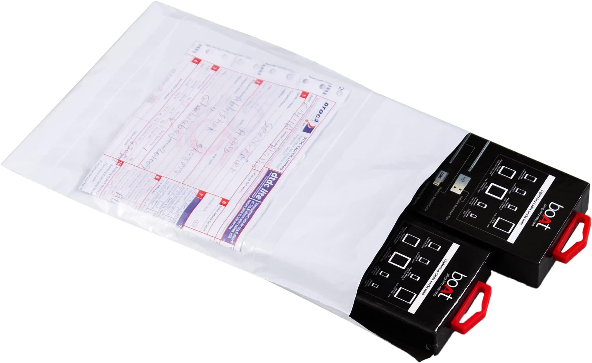 Securement Tamper Proof Courier Bags with Pod, 7x10 - Pack of 500 ...