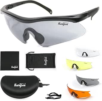 HUNTPAL Hunting Shooting Safety Glasses Shooting Range Eye Protection ...