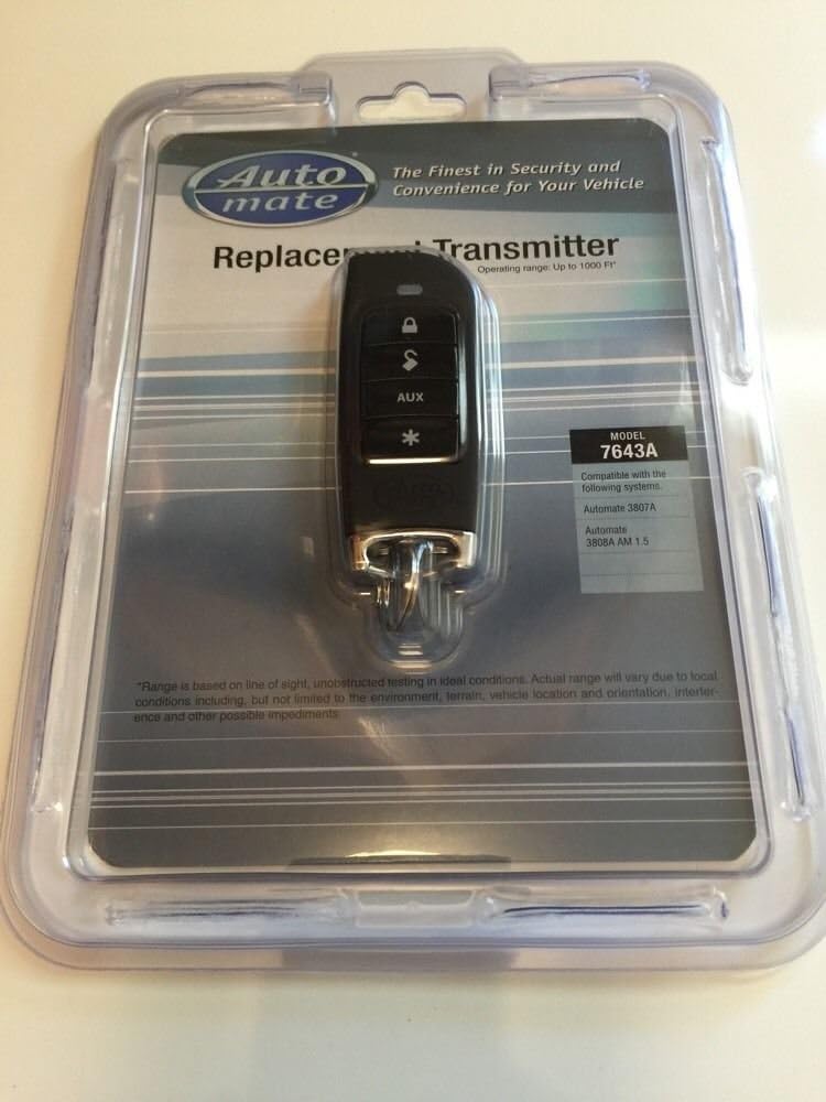 Amazon.com: Automate (1) 7142A 1-Way 4-Button Supercode Remote Control ...