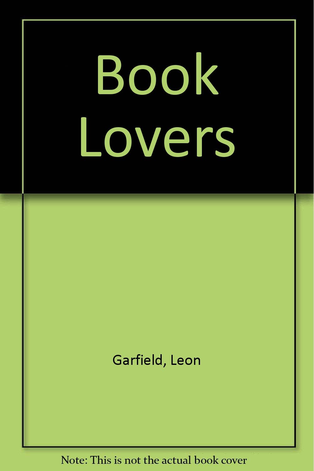 Book Lovers: Leon Garfield: 9780380415250: Amazon.com: Books