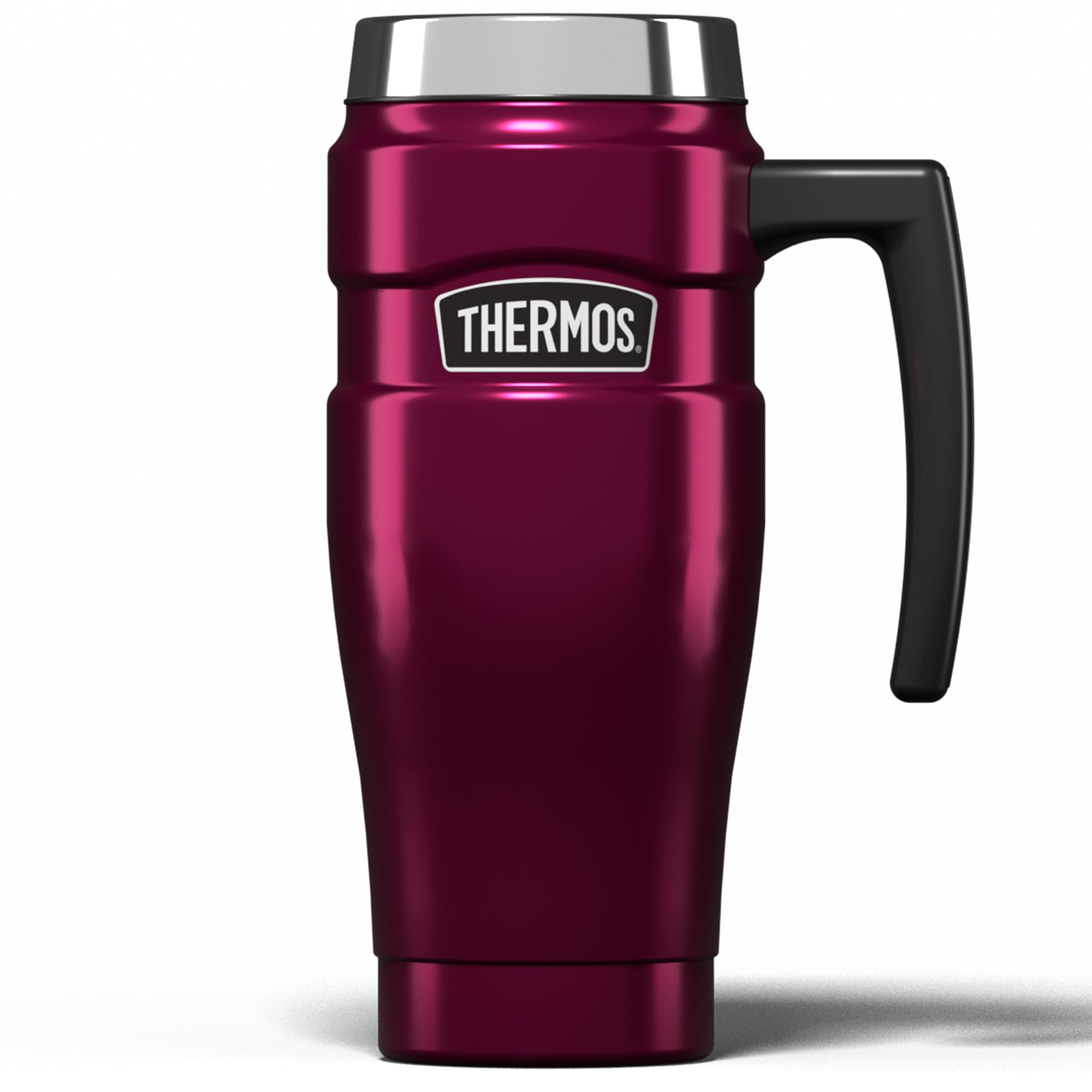 Amazon.com: Thermos Stainless King Raspberry Travel Mug (470ml ...