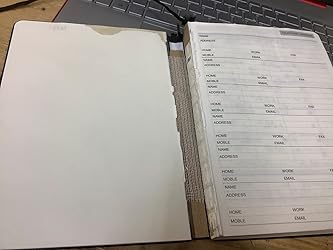 Amazon Basics Daily Planner and Journal for 6 Months Coverage - 5.8" x ...