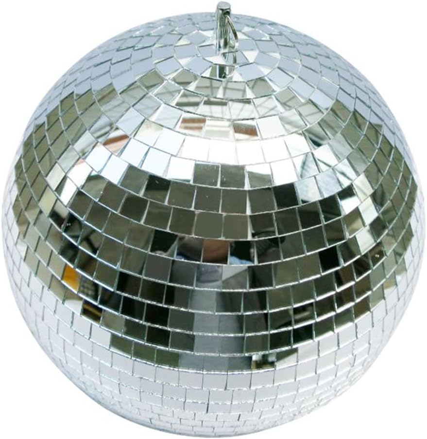 Amazon.com: 20 Inch Large Disco Ball Decorations, 70's 80's 90's Silver ...