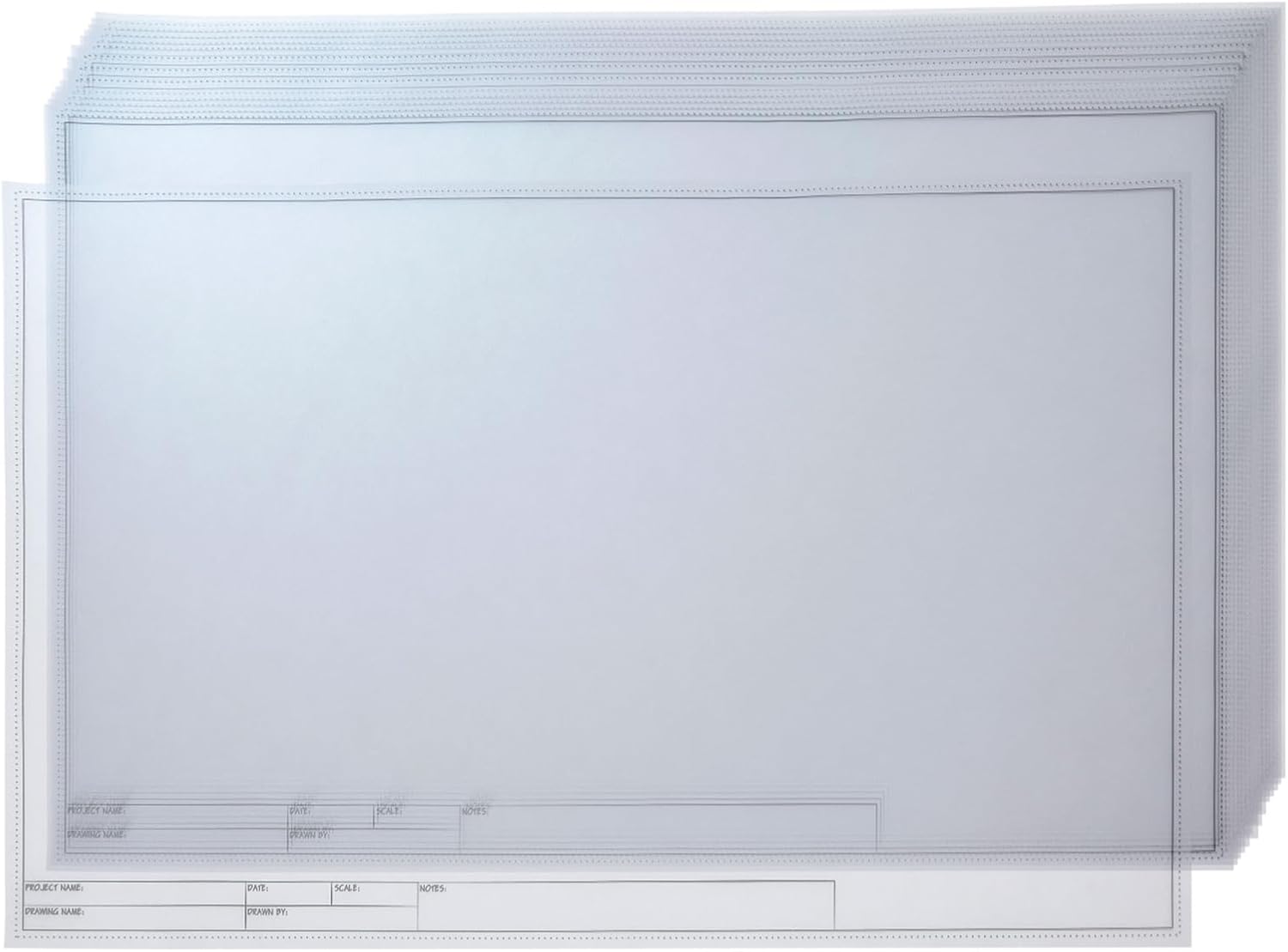 Amazon.com: Bright Creations Architectural Drafting Vellum Paper Sheets ...