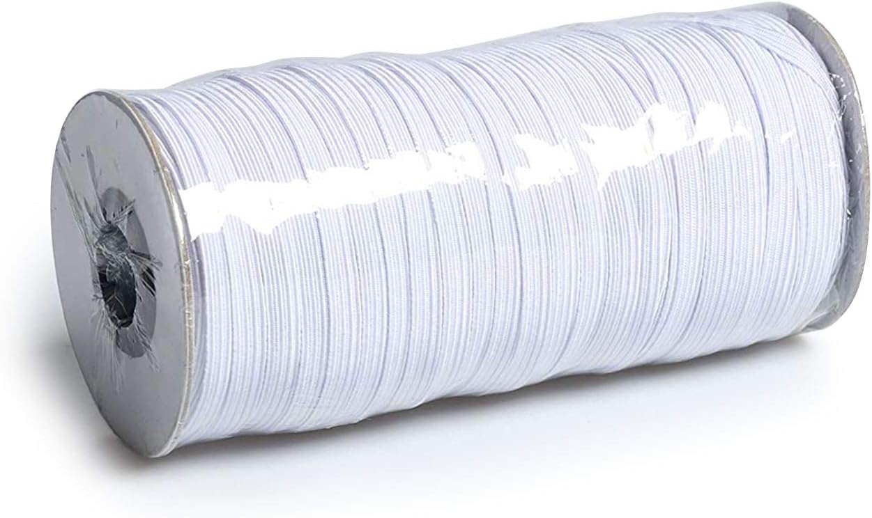 100 Yard Wide Elastic String Cord Bands Rope for Sewing Crafts DIY Mask ...