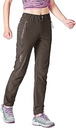 Amazon.com: Gopune Women's Hiking Pants Outdoor Lightweight Quick Dry ...