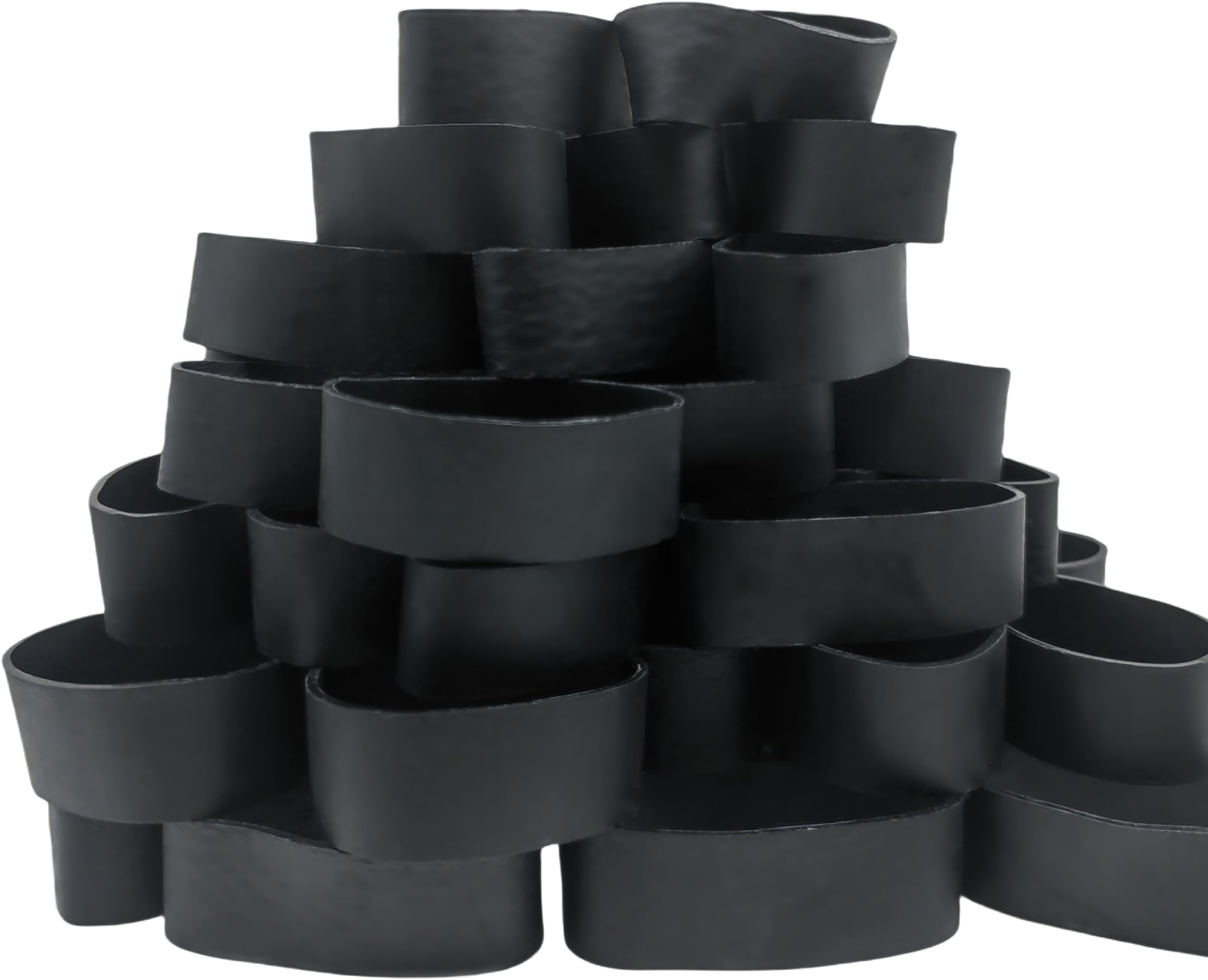 Amazon.com: Thick Rubber Bands Heavy Duty - Black Wide Strong Elastic ...