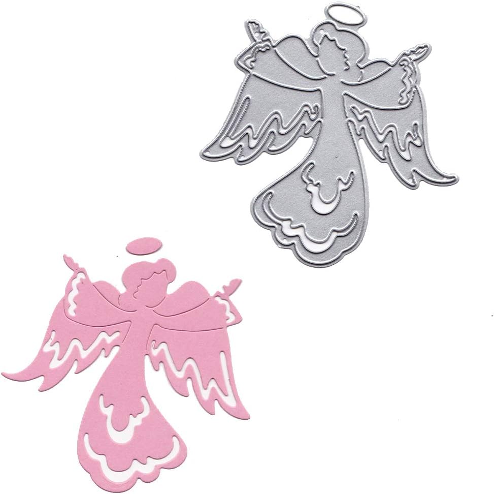 Amazon.com: Beautiful Angel Metal Die Cuts,Cutting Dies for Card Making ...