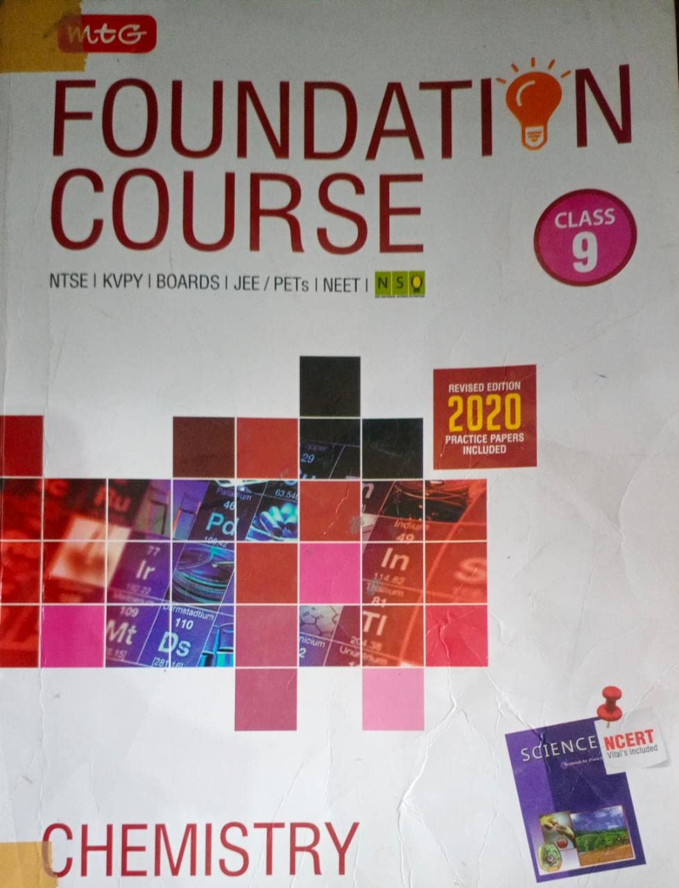 Foundation Course Chemistry Class 9 (Second Hand & Used Book) (S) : MTG: Amazon.in: Books