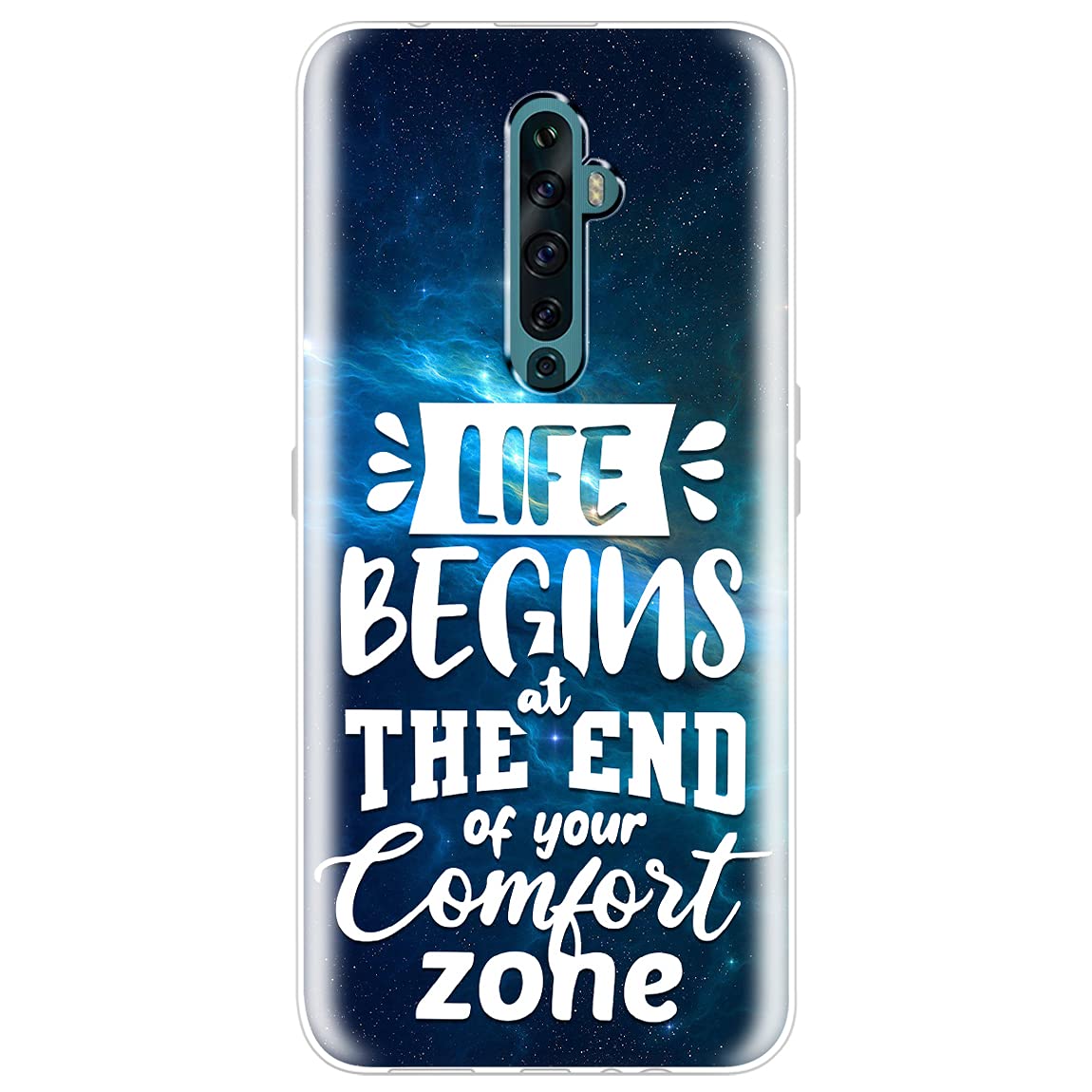 Nainz Printed Back Cover Case Compatible for Oppo Reno 2F/ Reno 2Z Back ...