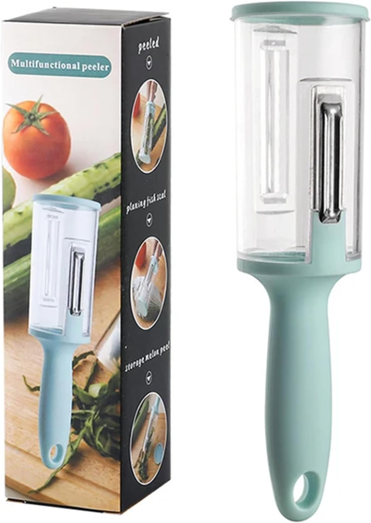 Amazon.com: Multi Functional Storage Peeler,Fruit Peeler, Vegetable ...