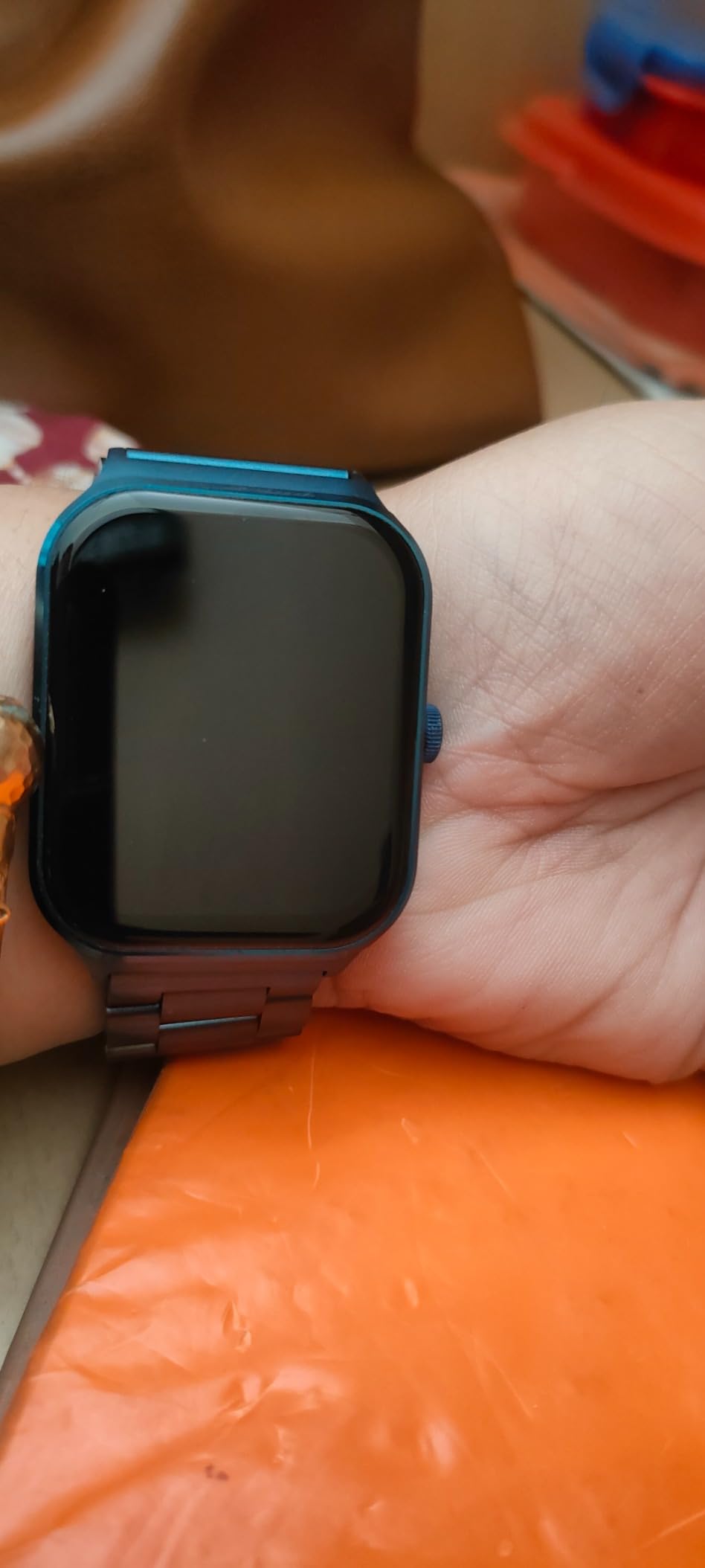 Noise Canvas Smart Watch with 1.96" Vivid Display, Functional Crown, BT ...