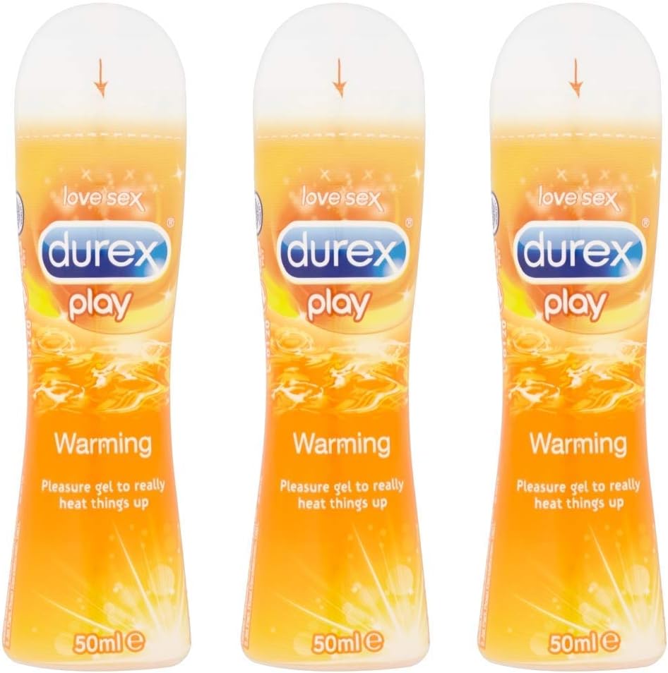 Durex Play Lube Warming Lubricant, 50 ml, Pack of 3 : Amazon.co.uk ...