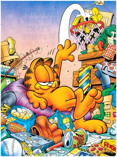Buy Garfield Messy Room 550 Piece Puzzle Online at Low Prices in India ...