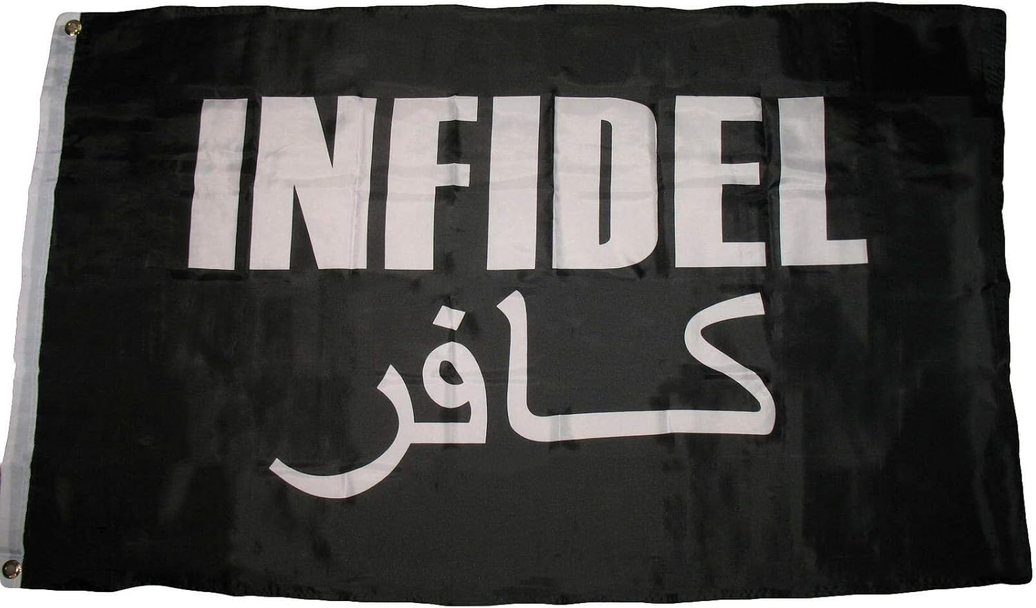 Amazon.com : PIÑATAS OLE Flags, Banners, Signs 3'x5' Infidel Flag Wat ...