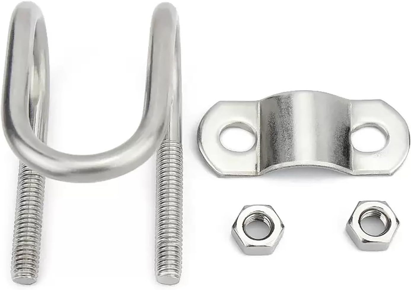 1pcs 304 Stainless Steel Double U-Shaped Clamp/Cross U-Shaped Bolt ...