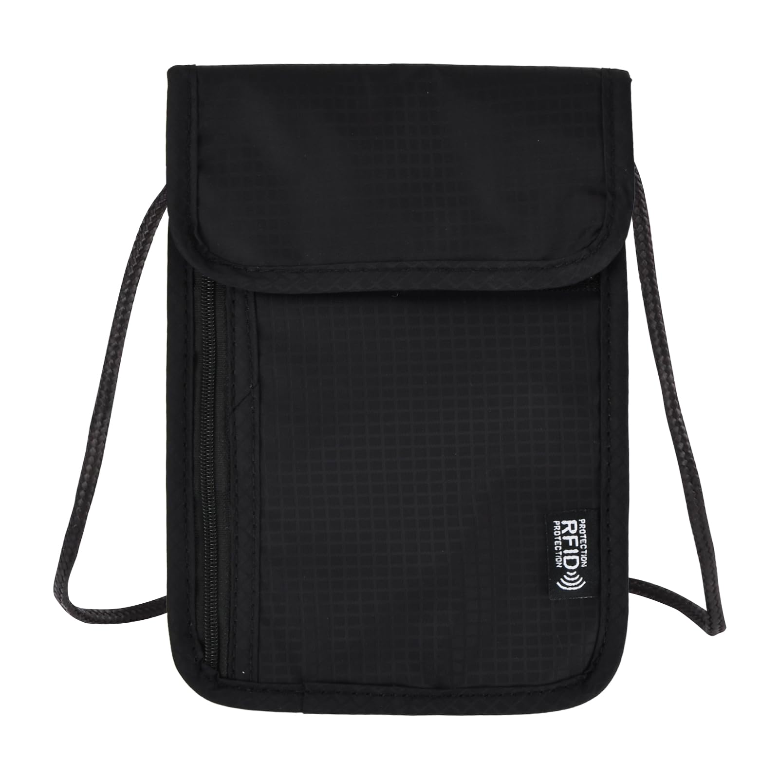 Amexo Neck Pouch Travel Wallet Secure Neck Wallet Travel Documents ...