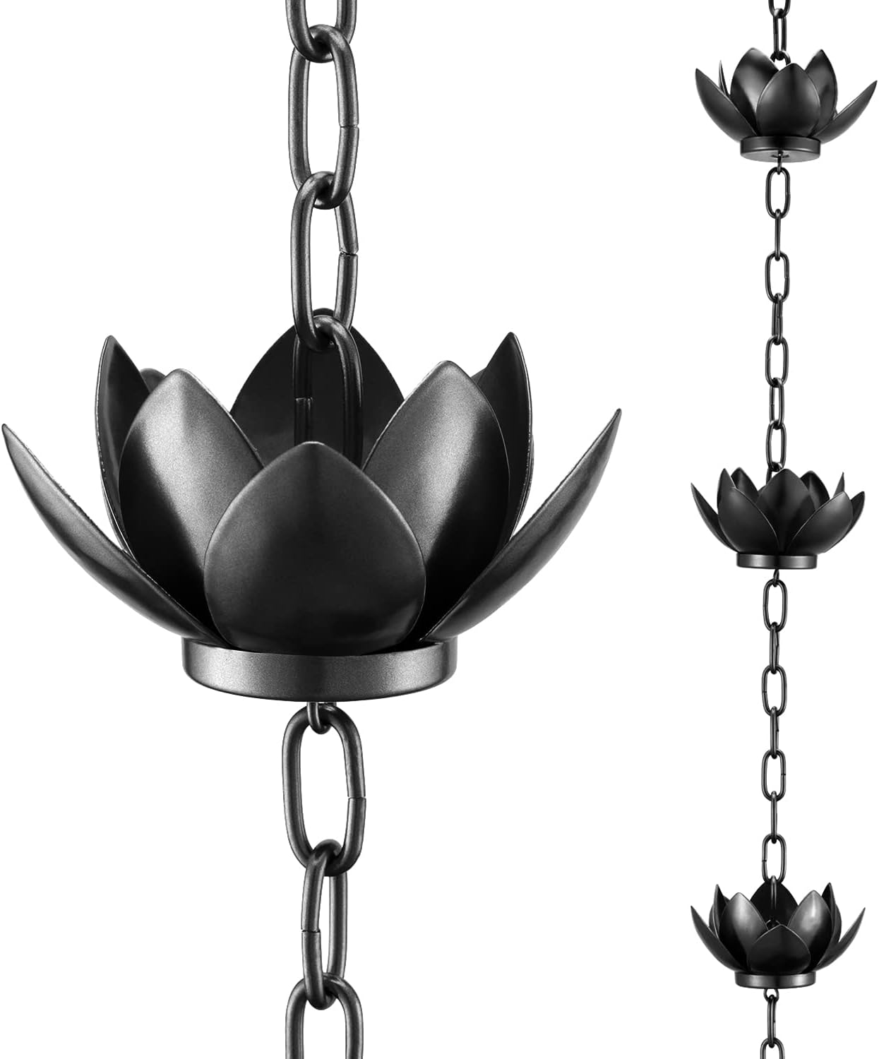 Amazon.com : Rain Chains Direct - Channel Link Rain Chain - 8.5 FT ...