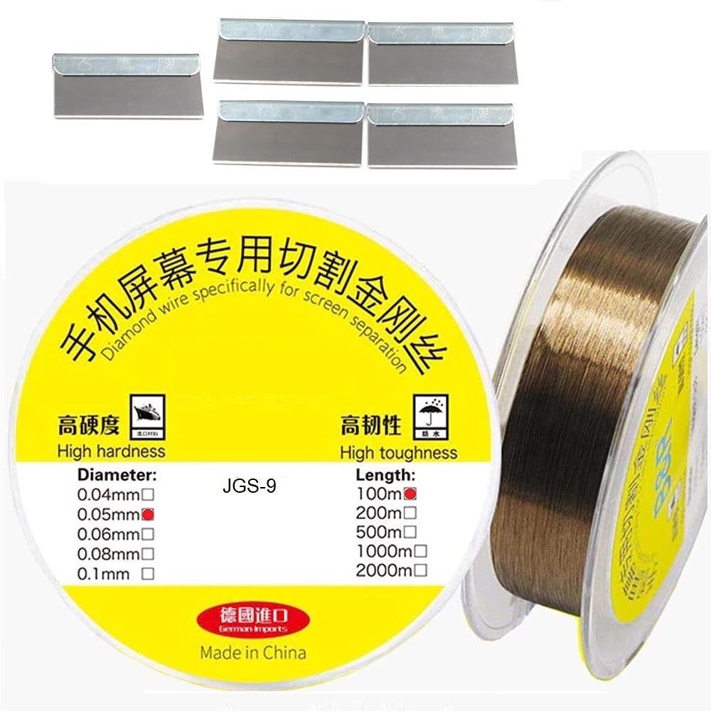 Buy Vadda Bai 100 Meter 0.05 MM Cutting Line LCD Screen Separation Wire ...