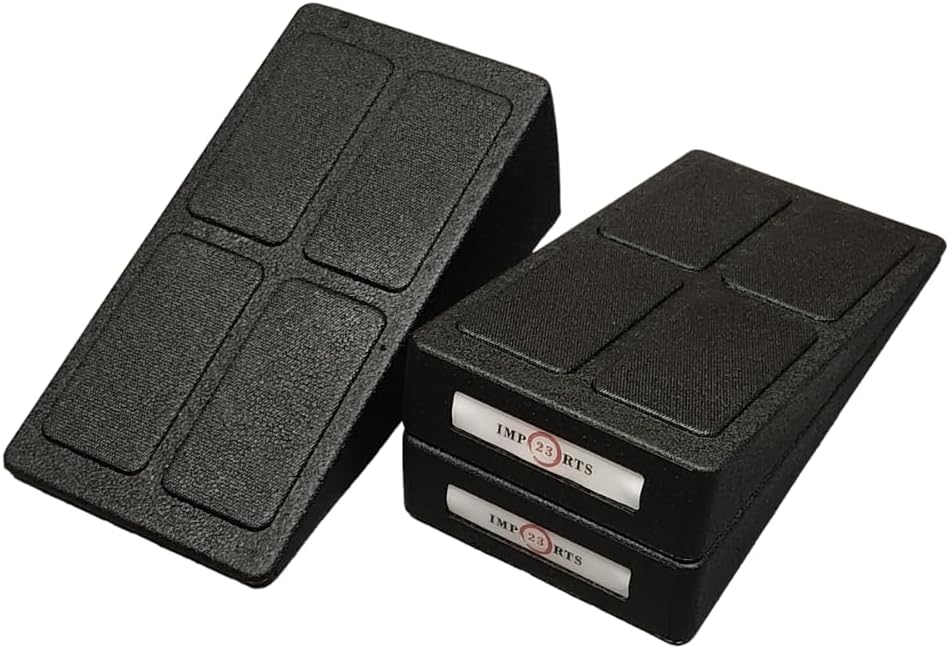 Squat Wedge Block Set 3 in 1 Wedge Blocks For Squats Weightlifting Yoga ...